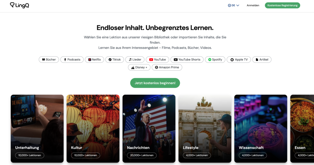 LingQ vs. Duolingo 2026: Für wen ist welche App wirklich die richtige ...
